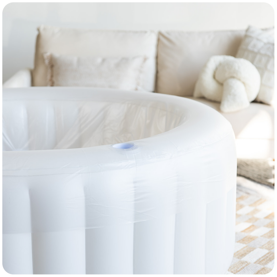 Earthside Birth Pool Home Water Birth Doula Midwife Marshmallow White