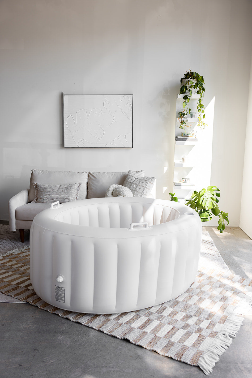 Earthside Birth Pool Home Water Birth Doula Midwife Marshmallow White